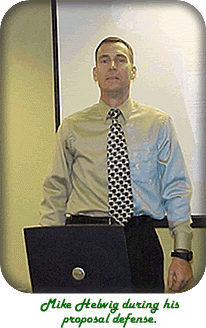 Mike Helwig Defends His Research Proposal | Environmental & Energy ...